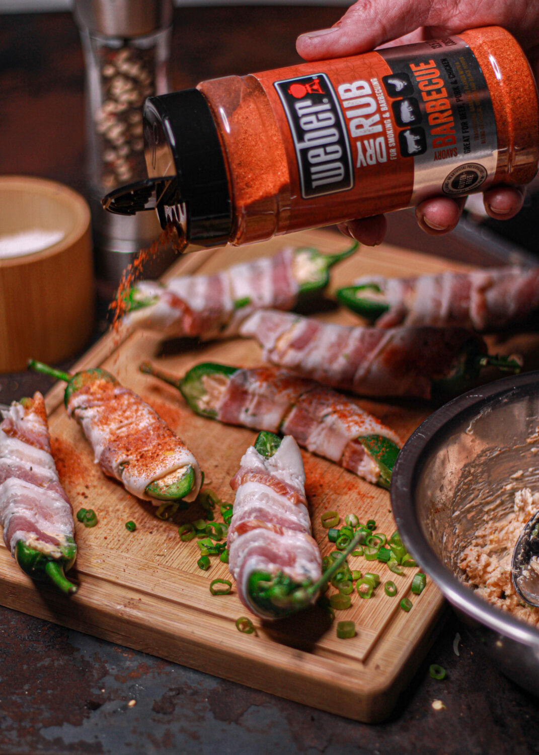 Fire and Spice: Smoky Bacon-wrapped Jalapeno Poppers