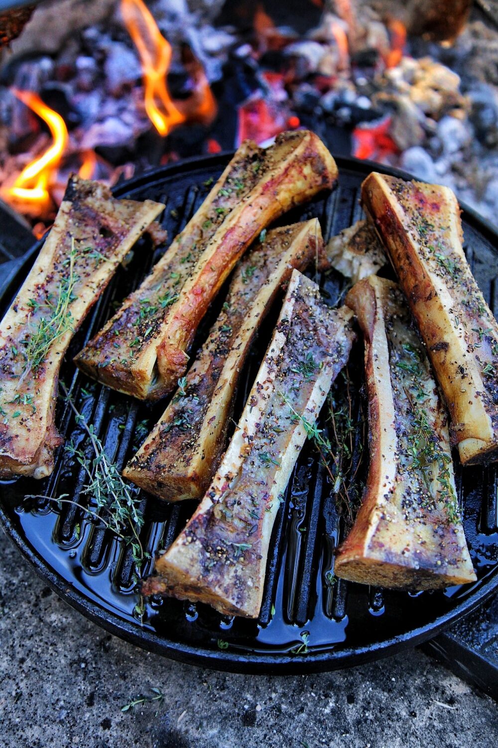 Smoked Bone Marrow Compound Butter